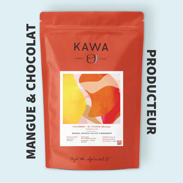 KAWA - Colombia El Placer [Mango] 200G – SHOTKW SHOP